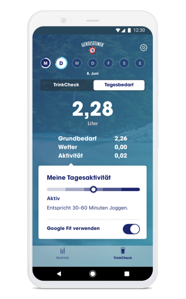 Gerolsteiner TrinkCheck – apploft.